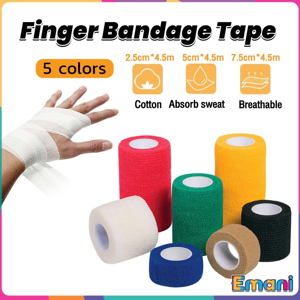 Emani Bandage Wrap Self Adhesive Elastic Sport First Aid Medical First ...