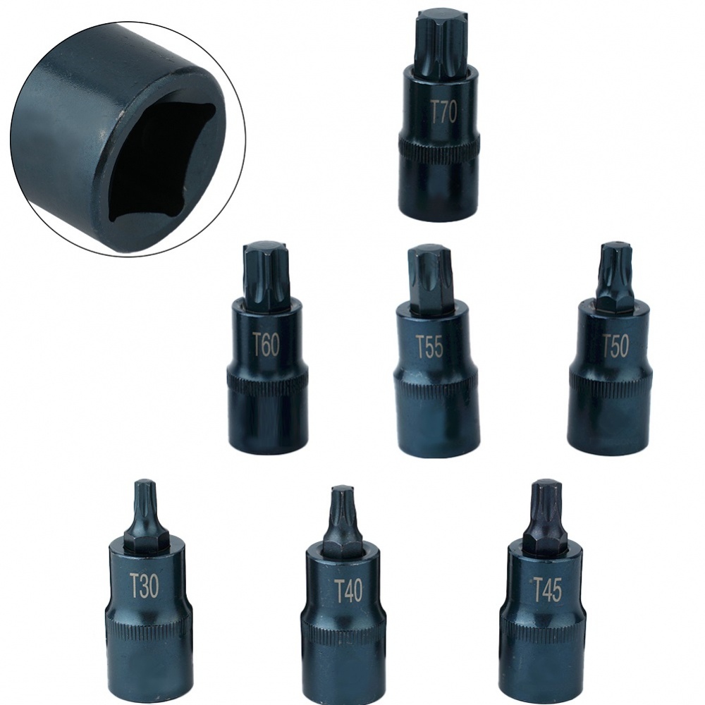 T30 T70 Torx Socket Bit Set for Automotive and Industrial Applications ...