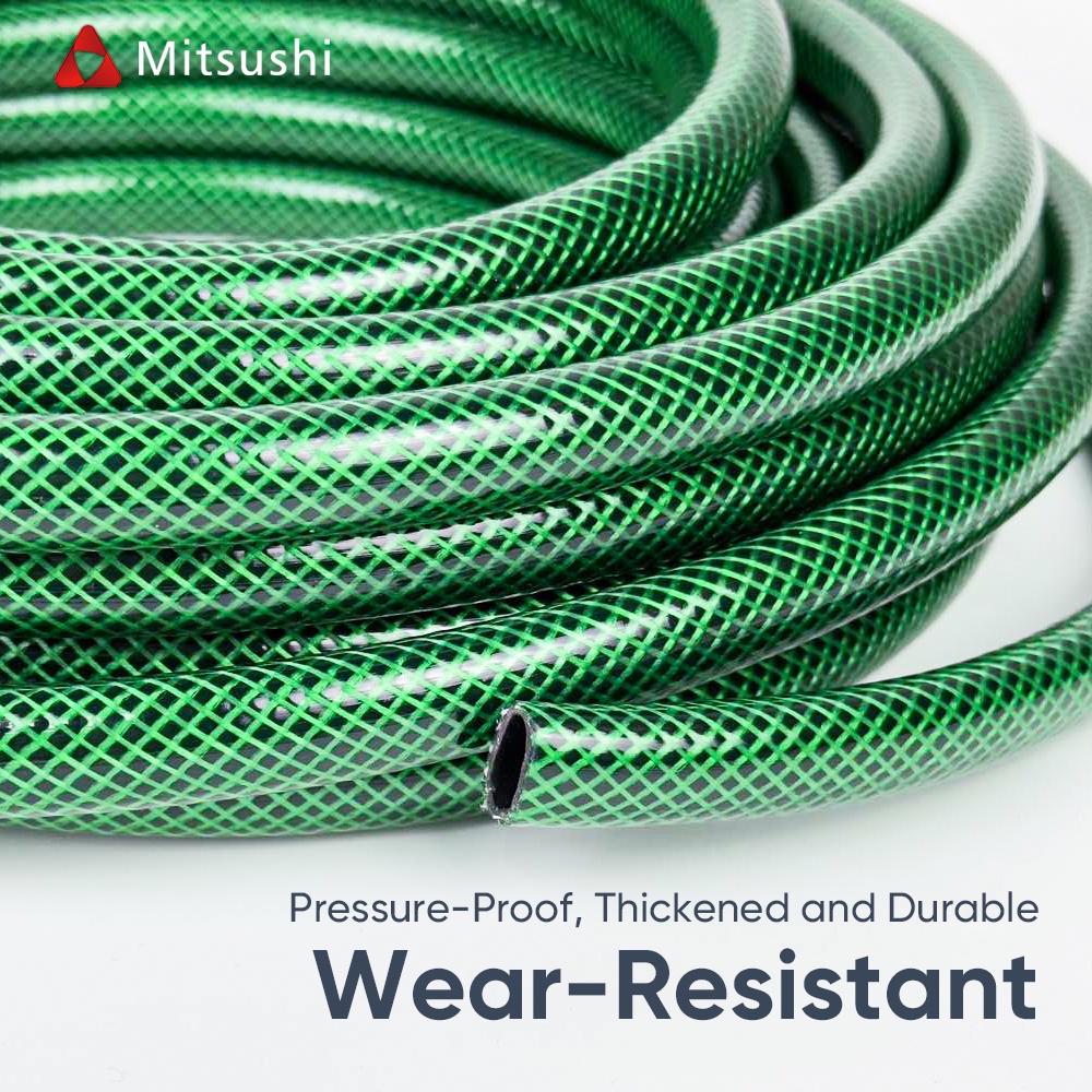 Mitsushi 10M/15M Heavy Duty PVC Telescopic Hose Garden Hose For ...