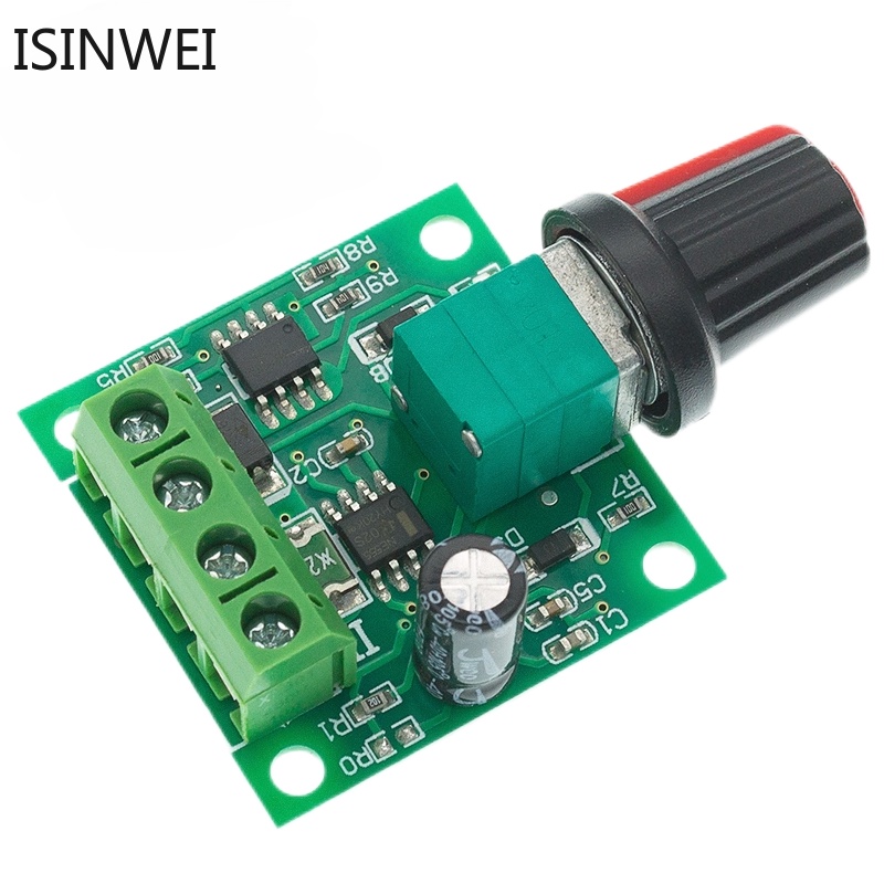 DC 1.8V 3V 5V 6V 12V 2A PWM Motor Speed Controller Low Voltage Motor ...