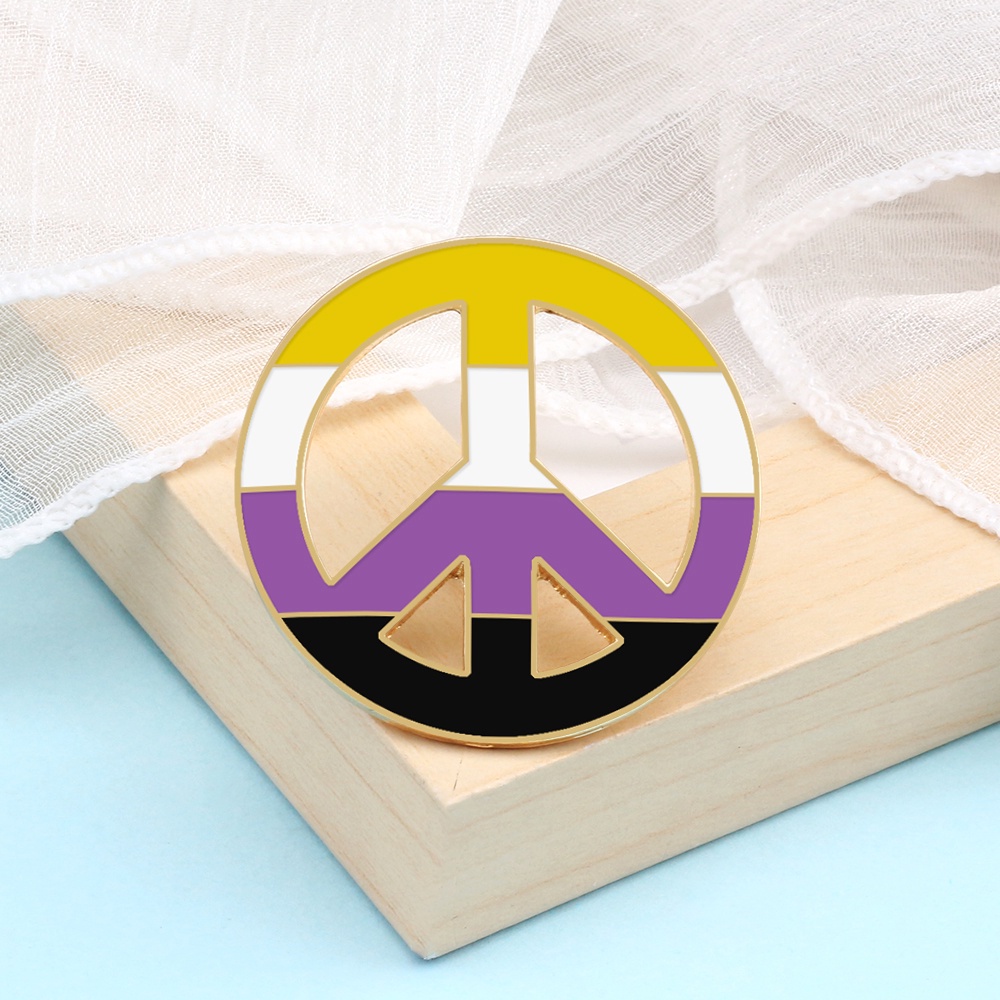 50 Styles Creative LGBTQ Enamel Pins Rainbow Flag Brooch Badges ...