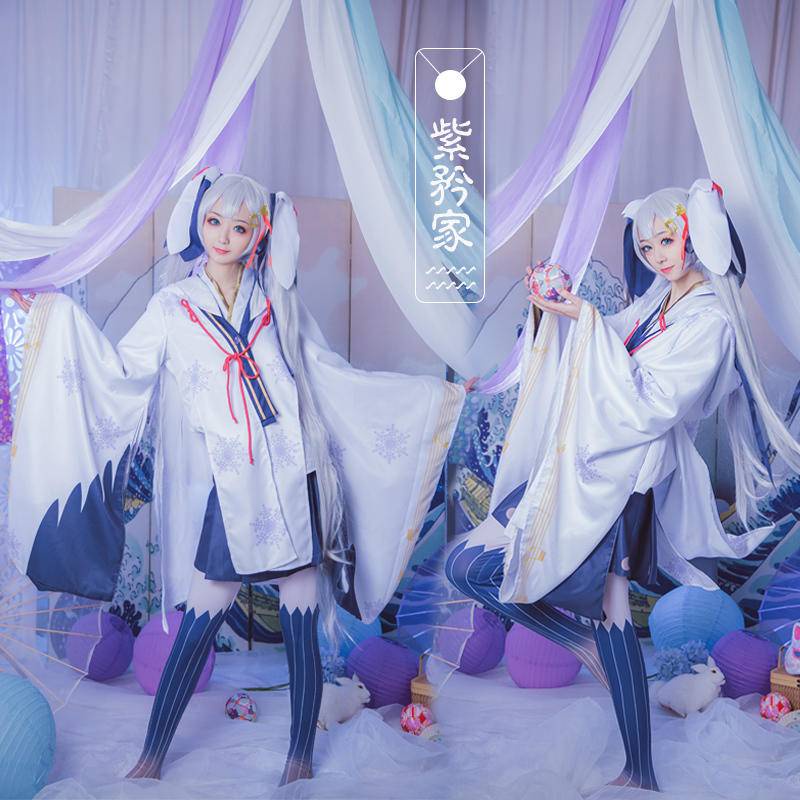 Hatsune Miku 2018 SNOW MIKU Snow Witch Cos Clothing | Shopee Philippines