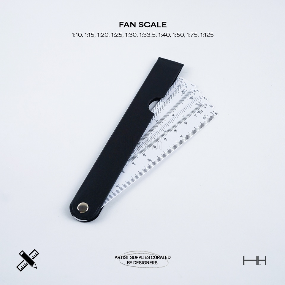 HH Fan Scale (1:10, 1:15, 1:20, 1:25, 1:30, 1:33.5, 1:40, 1:50, 1:75, 1 ...