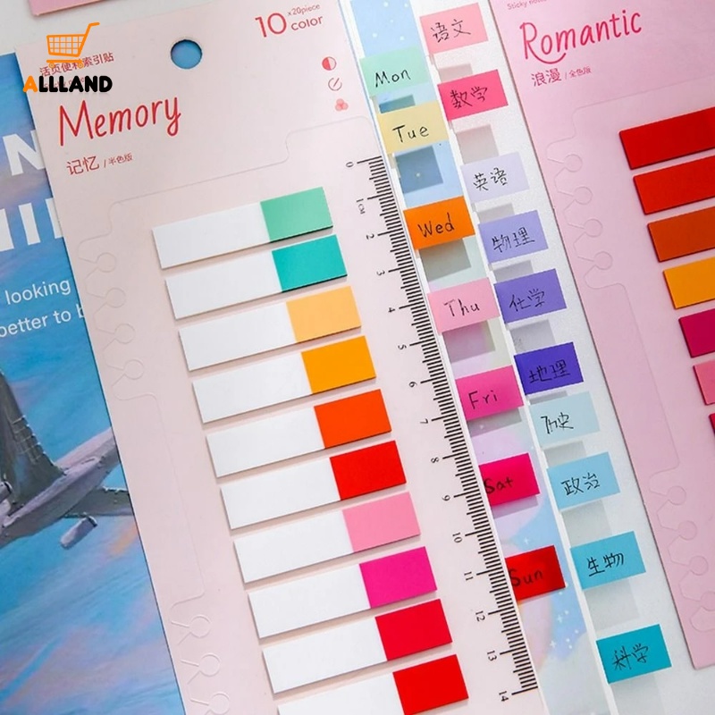 Candy Color Sticky Notes/ Colorful Paster Sticker Novelty Key Points ...