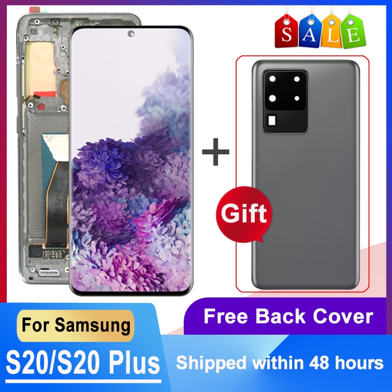 Original Dynamic AMOLED For Samsung Galaxy S20 G980F G980F/DS S20 Plus G985F LCD Display Touch ...