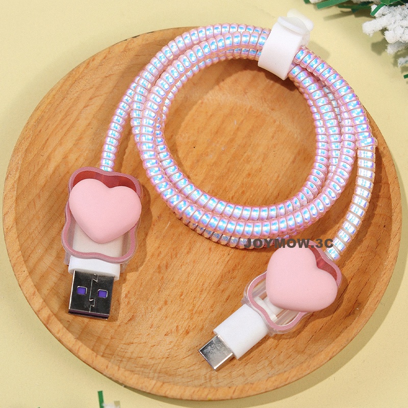 DIY “Love” Charging Cable Protector Cord Protector Compatible for ...
