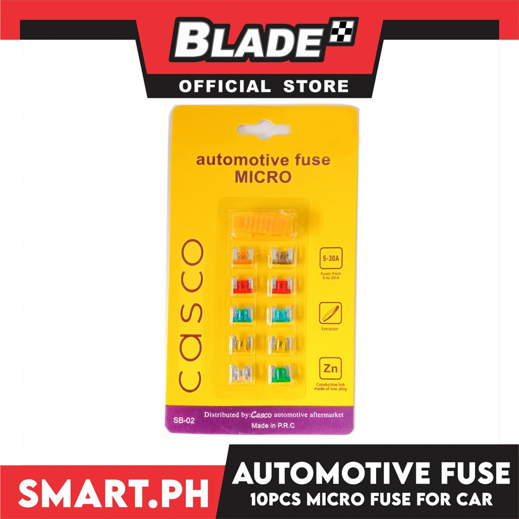 Casco Micro Automotive Fuse Parts Sb 02 Replacement Fuses For Cars ...