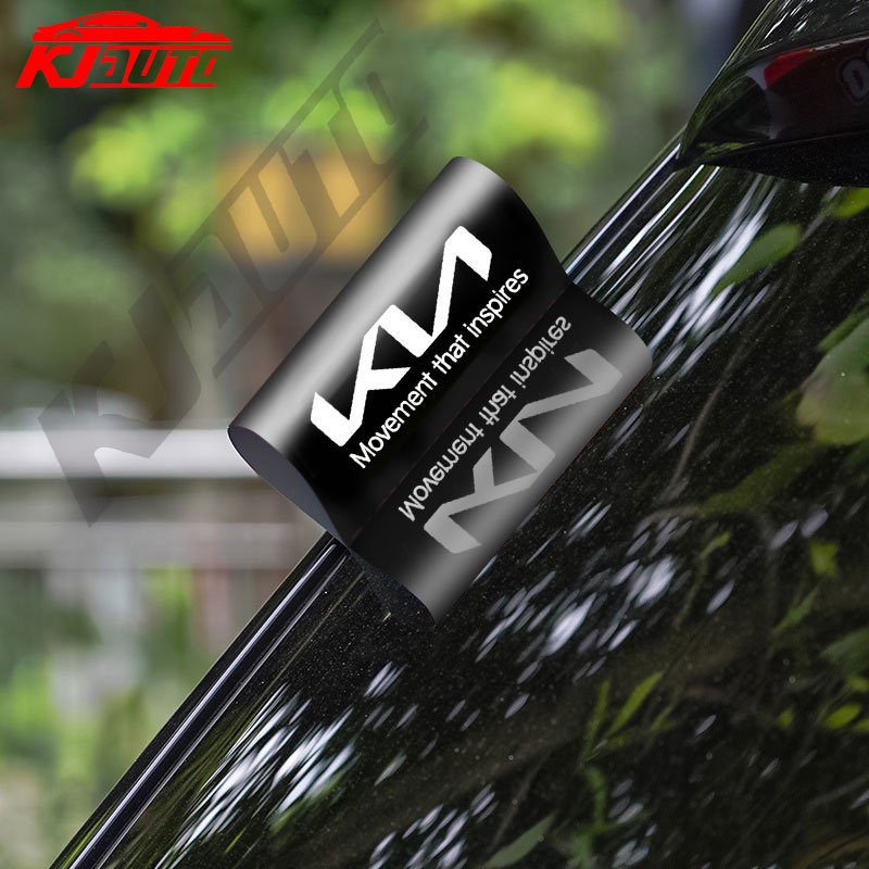 NEW KIA Car Sticker Wash Label Style Trunk Door Decals PVC Auto ...