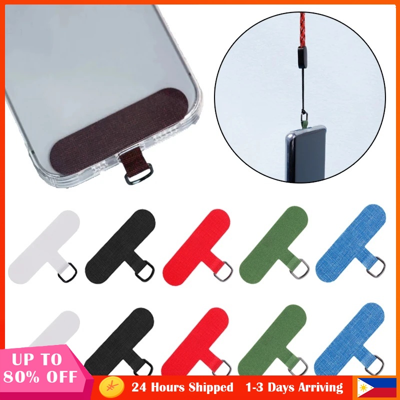 Mobile Phone Lanyard Strap Metal Ring Hang Cord Tabs with Patch Gasket ...
