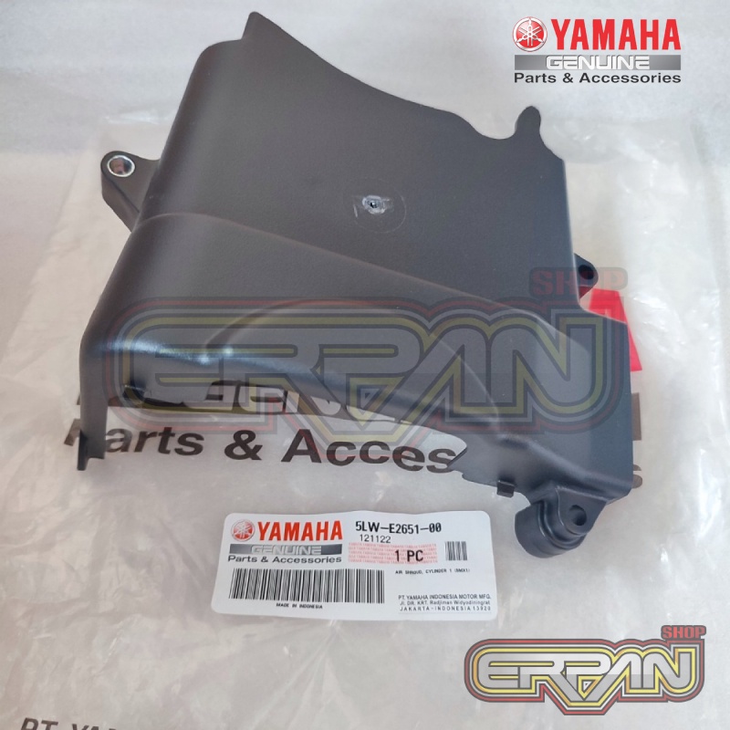 MESIN MIO SPORTY SMLIE NOUVO LEFT ENGINE CAVER COVER ORIGINAL ORI ...