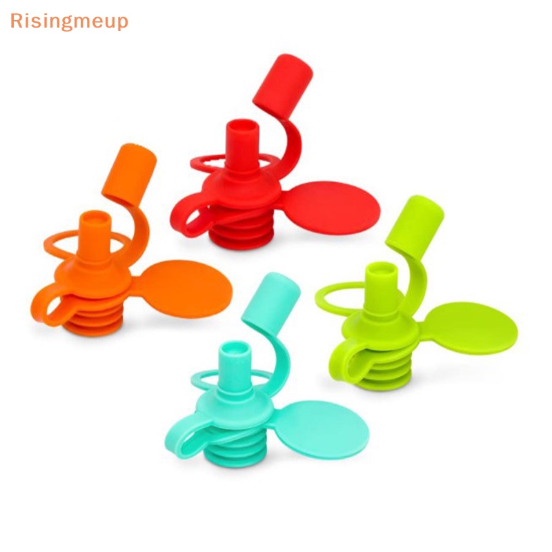 [Risingmeup] Silicone Bottle Top Spout No-Spill No Bpa Bottles Top ...