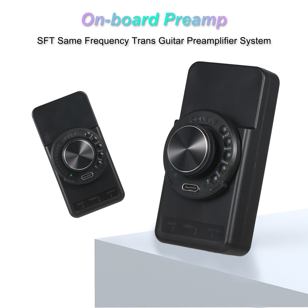 DOUBLE OS1 Resonance Pickup On-board Preamp SFT Same Frequency Trans ...
