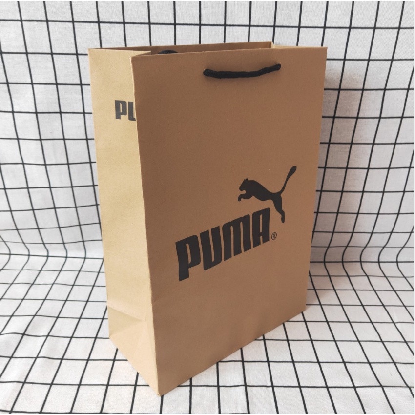 PUMA PAPER BAG Packaging bag Portable paper bag bag sport paper bag ...