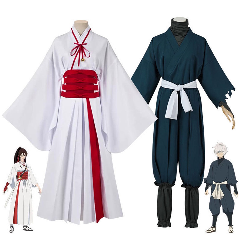 Gabimaru Cosplay Costume Wig Anime Hell's Paradise Jigoku Raku Ninja ...