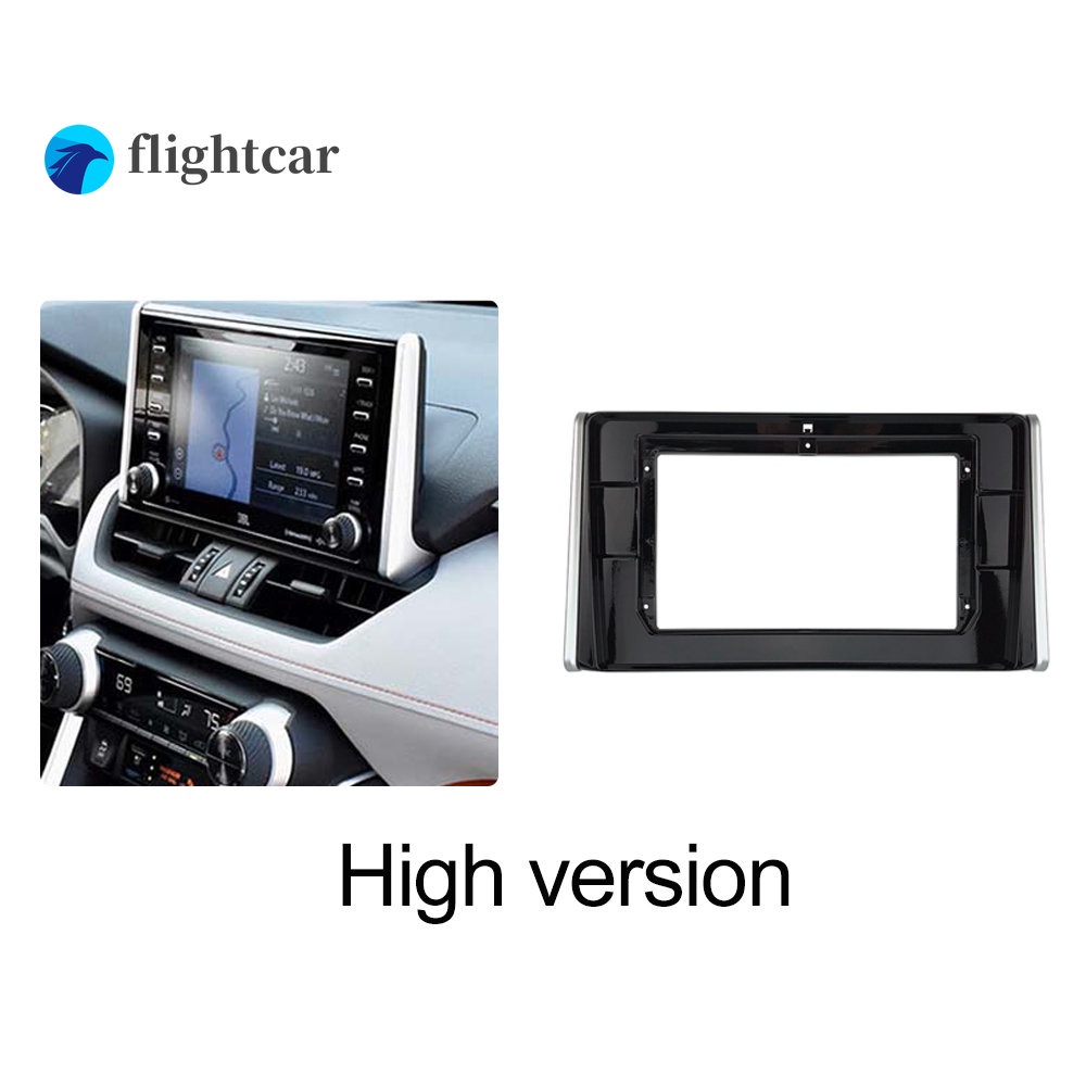 Flightcar 9 Inch Car Fascia Radio Frame Stereo 2din Panel for TOYOTA ...