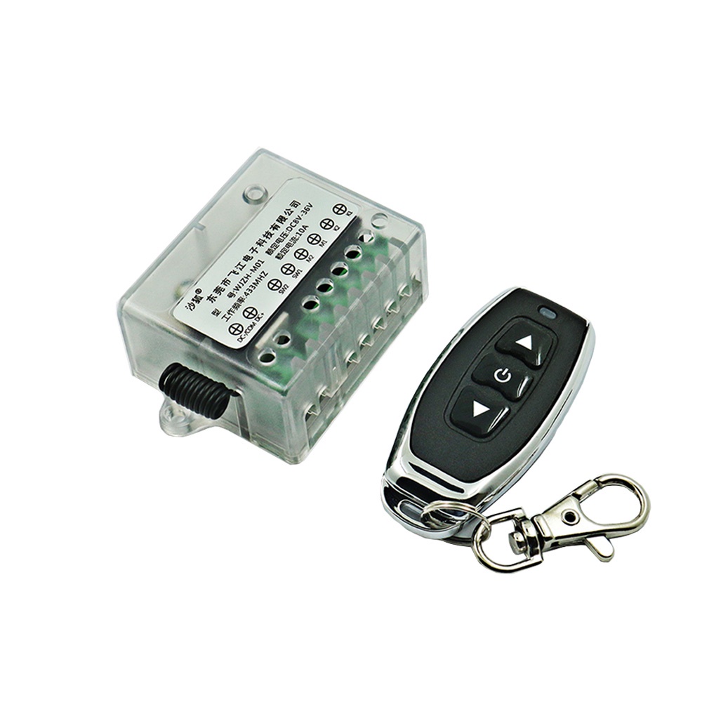 DC Motor Forward and Reverse Remote Control Switch 8-36V 10A CW CCW ...