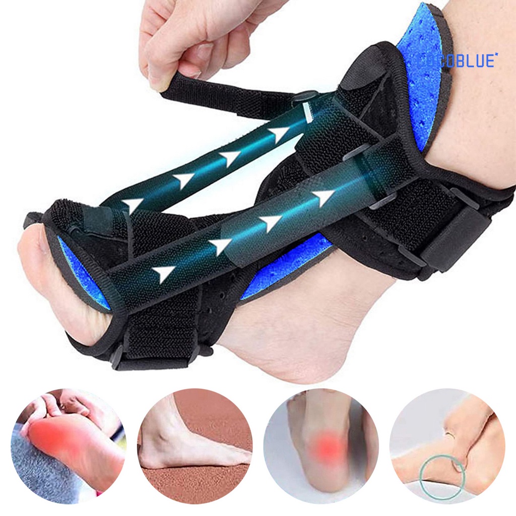 [CoB] Foot Brace Adjustable Fastener Strap Double Dorsiflexion Straps ...