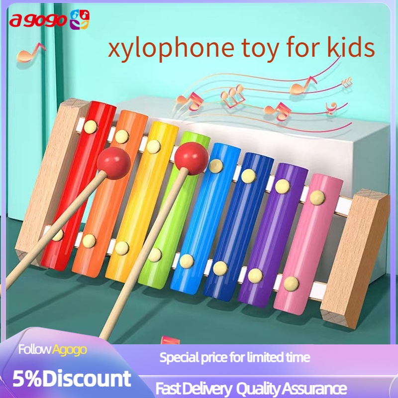 Xylophone for Kids Mini Musicians Wooden Educational Musical ...