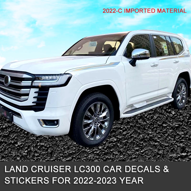 Fit for Toyota Land Cruiser 300 Car Sticker Land Cruiser LC300 Body ...