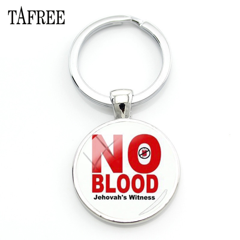 Advance Medical Directive" No Blood" Keychain Jehovah's Witnesses ...