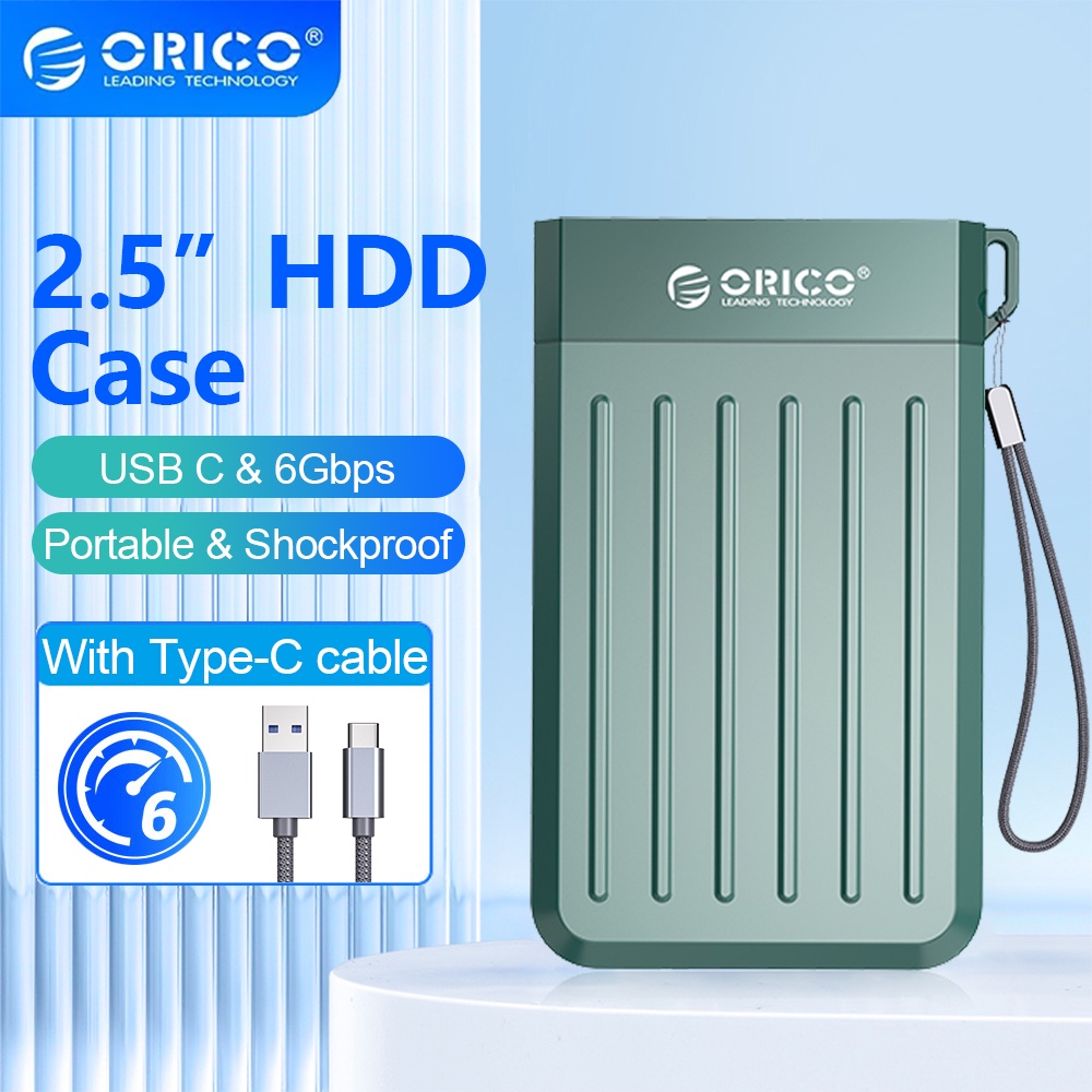 ORICO HDD Case Type C 6Gbps HDD Case 2.5 inch SATA to USB 3.1 Hard ...