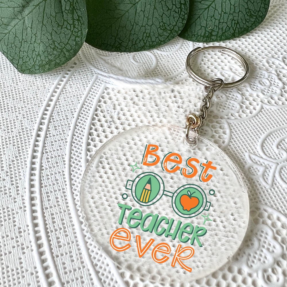 Happy Teacher's Day Keychain TQ Cikgu Keychain Teacher's Day Hadiah ...