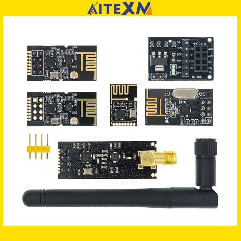 NRF24L01+ 2.4G wireless data transmission module 2.4GHz NRF24L01 ...