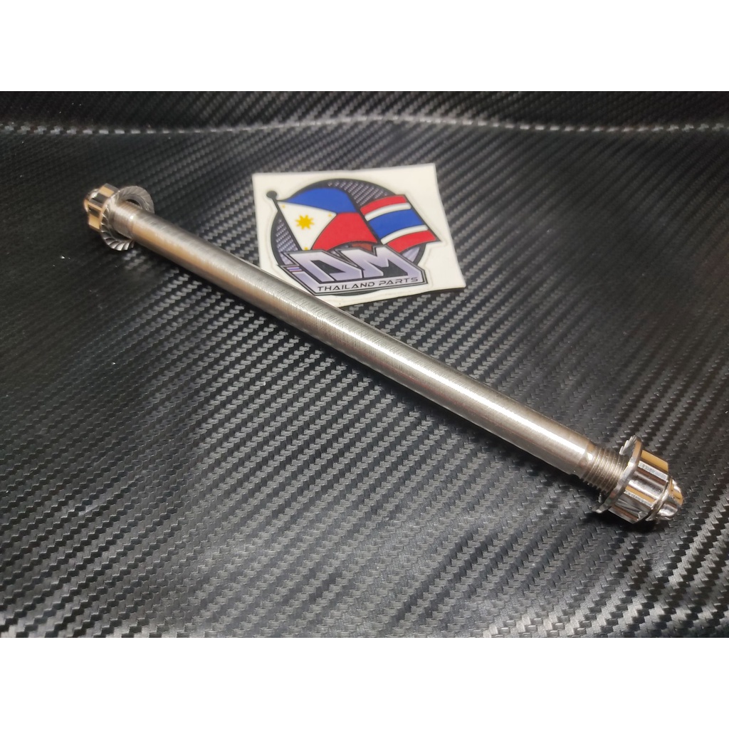 CNC -- Front Axle for Honda Click , Beat , Scoopy ( Thailand Bolts ...