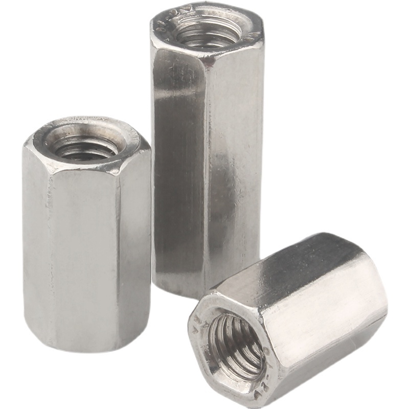 [Quick Shipment-] SUS304 Extended Hex Nut Joint Nut M5/M6/M8 | Shopee ...