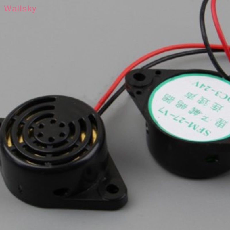 Wallsky> Piezo Electronic Buzzer Beep Tone Alarm Ringer 3v - 24v Buzzer ...