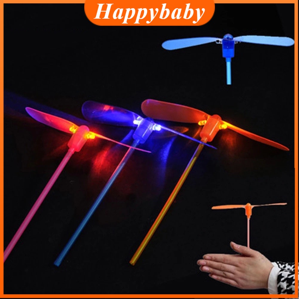 Bamboo Dragonfly Propeller Novelty Plastic Toys/LED Dragonfly Flying ...