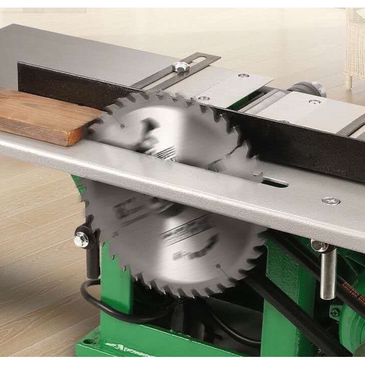 Household Multi-Function Wood Planer Desktop Three-in-One Facing ...