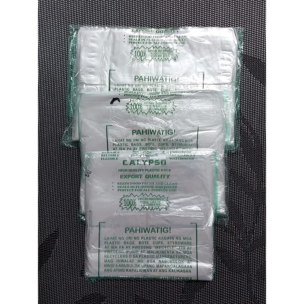 Browns 100 PCS Calypso Plastic Linaw Transparent Clear 5x10 6x10 7x10 ...