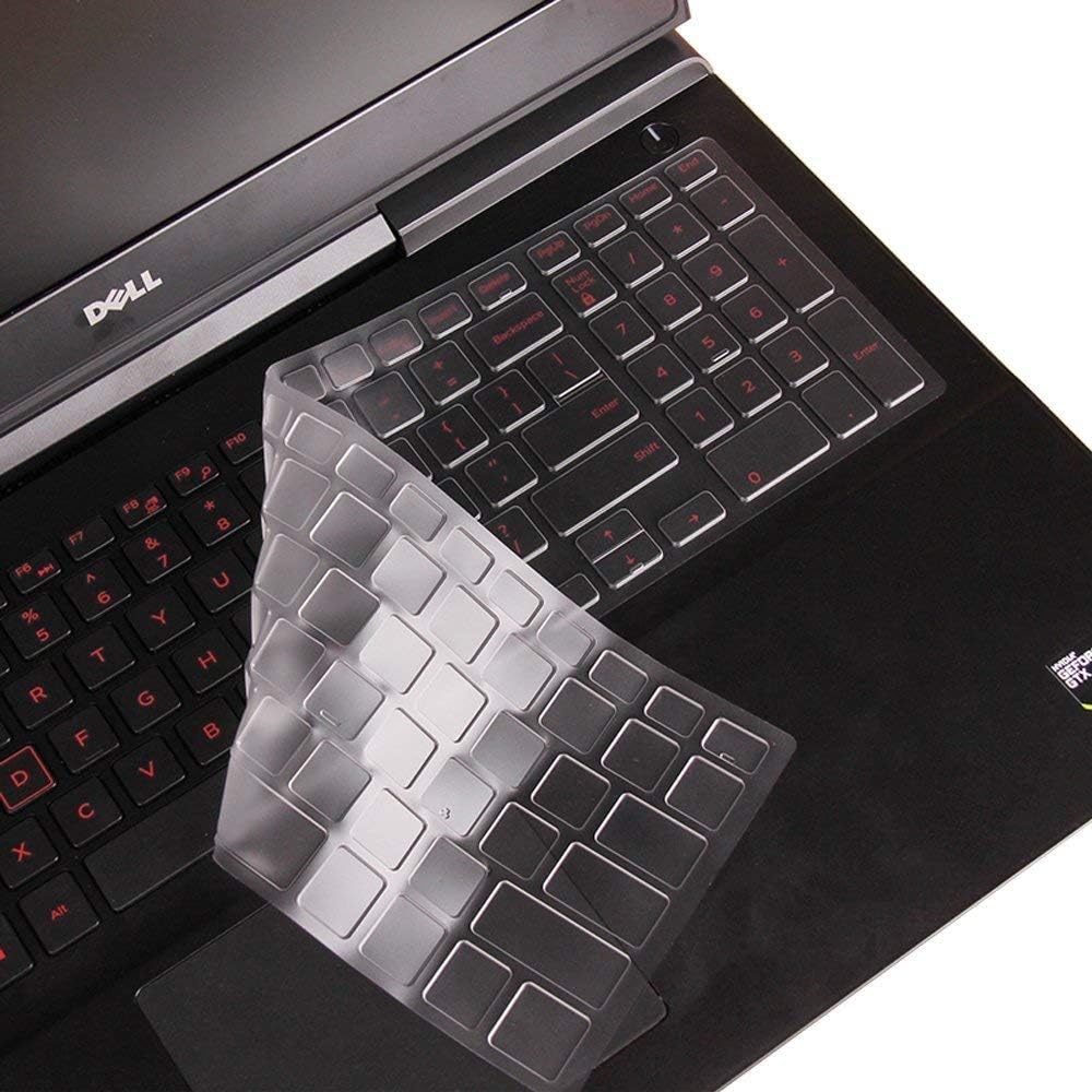 Thin Keyboard Cover for Dell Inspiron 15 3000 5000 Series/Dell G3 15 17 ...
