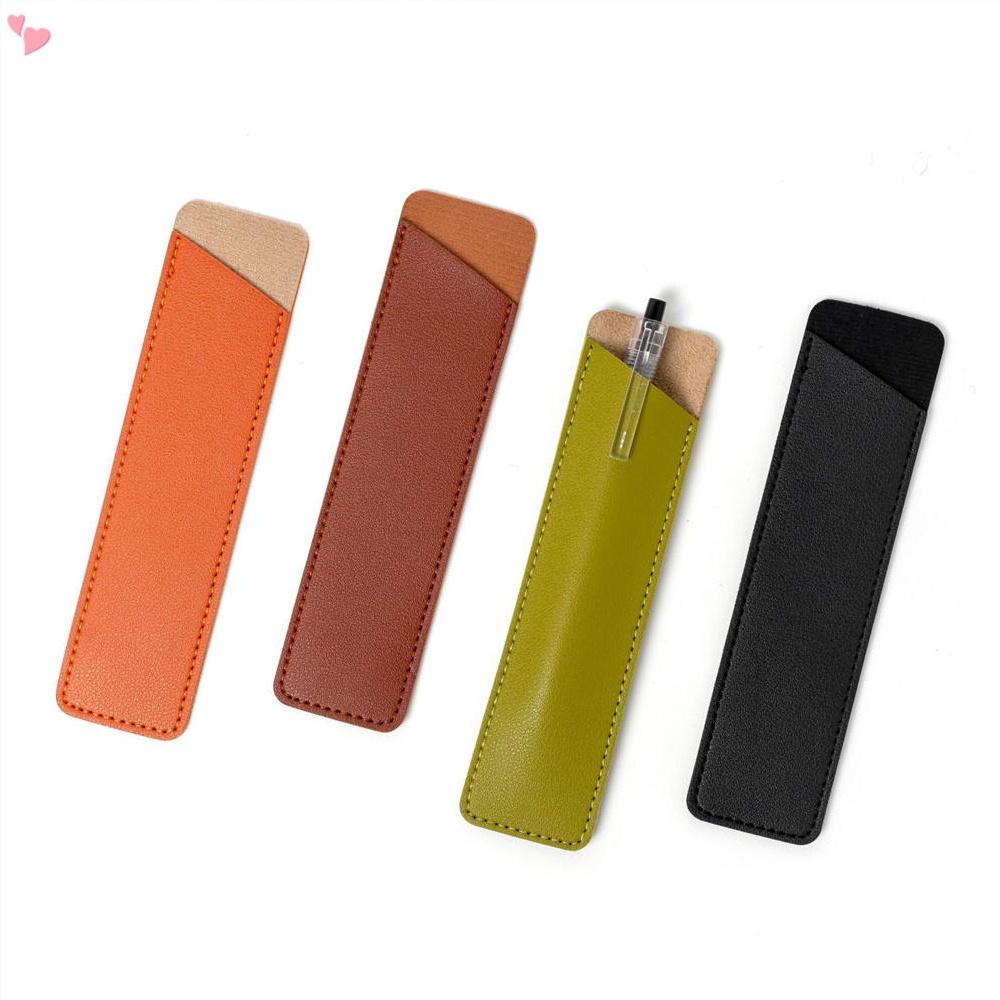 PU Leather Pen Case Holder for Single, Vintage Handmade Fountain Pen ...