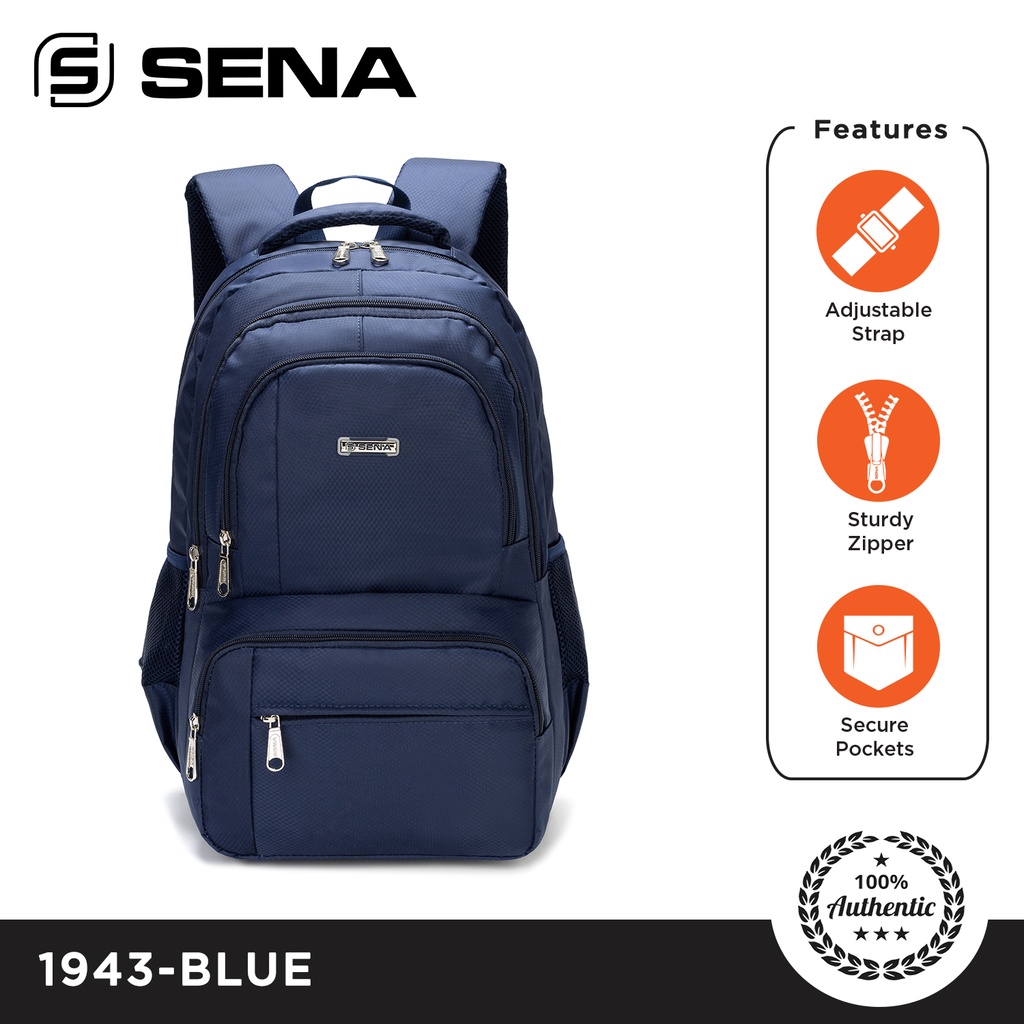 SENA-1943 Backpack Plain | Shopee Philippines