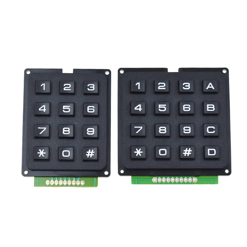 4 x 4 4 x 3 Matrix Array 12 16 Keys 4*4 4*3 Switch Keypad Matrix Keyboard Module for Arduino ...