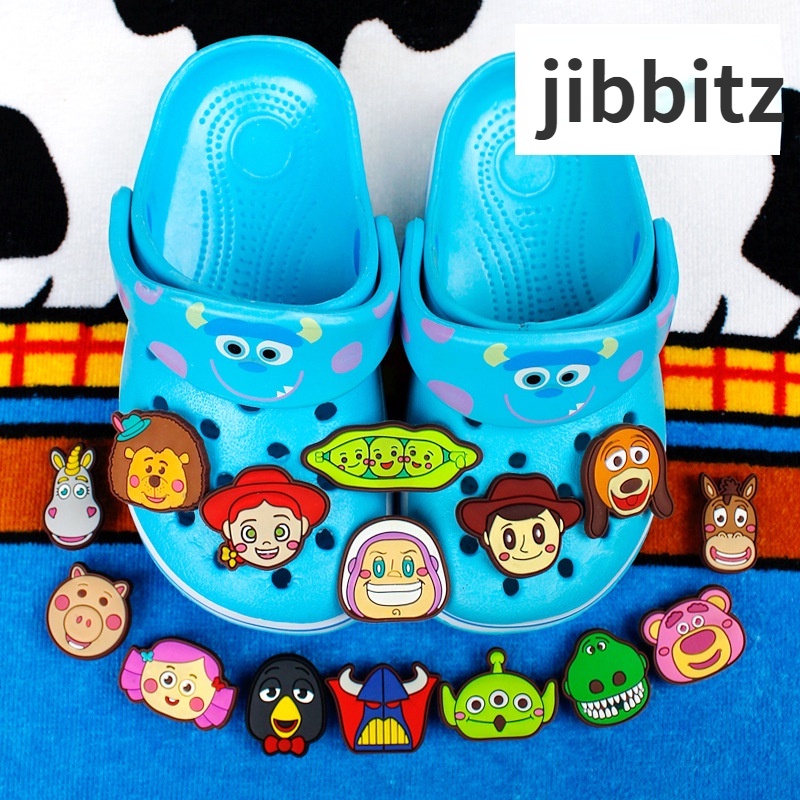 Cartoon Toy Story Jibbitz Charms Buzz Lightyear Jibits for Croc Pin ...