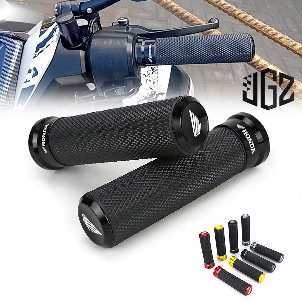 Hand Grips Motorcycle CNC Handlebar Throttle Grip Universal for HONDA ...