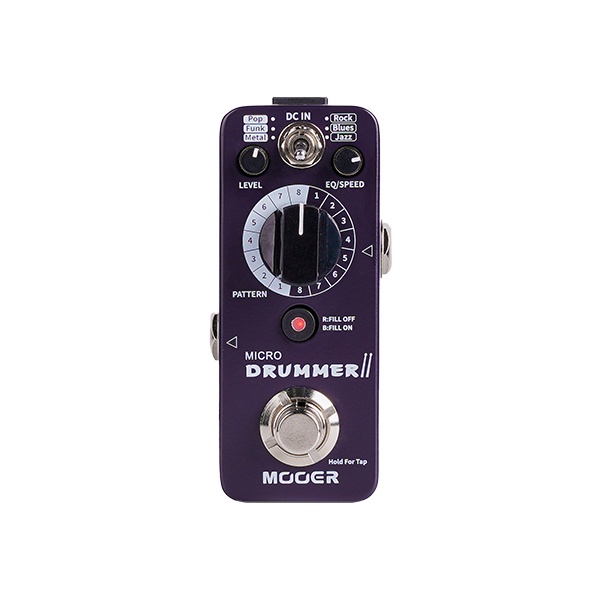 MOOER MICRO DRUMMER II DRUM MACHINE MONOBLOCK SUPPORTS FILL PARAGRAPH ...