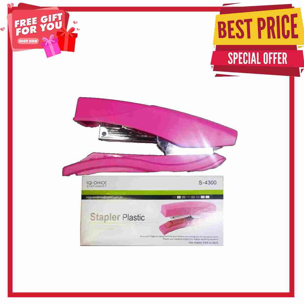️ SQI OFFICE Heavy Duty Stapler Plastic (30sheets)(50's) | SPX | Shopee ...