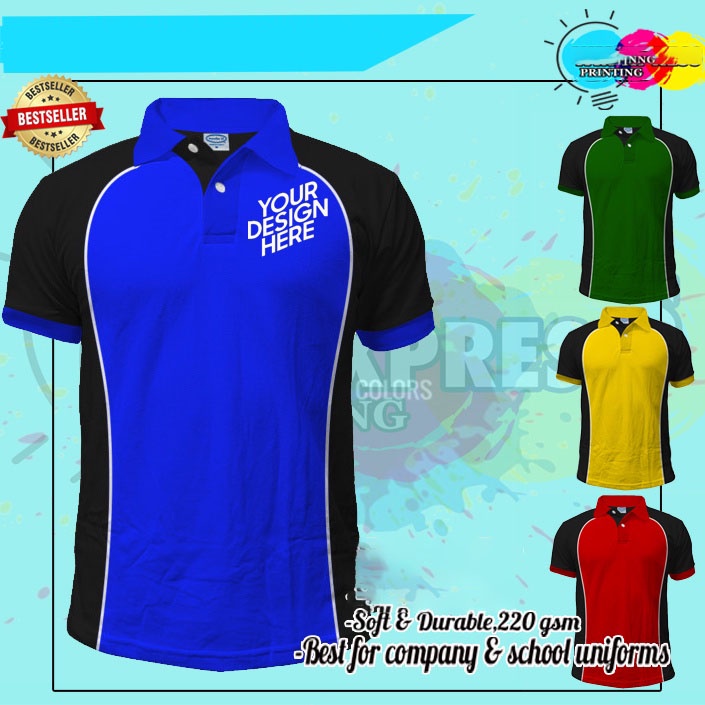 COMBINATION COLLAR/SPECIAL POLO/COMPANY POLO UNIFORMS/SCHOOL POLO ...
