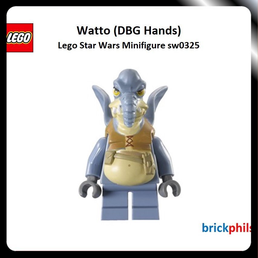 Lego Star Wars Minifigure sw0325 Watto (DBG Hands) | Shopee Philippines