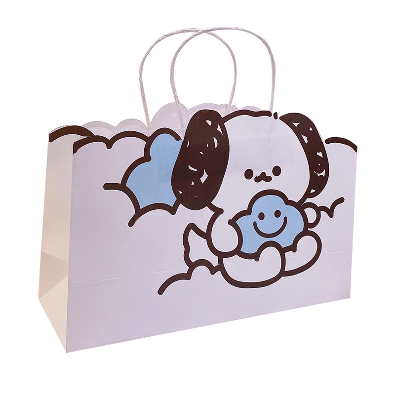Cute Dog Gift Bags Doggie Animal Theme Paper Bag for Birthday and ...