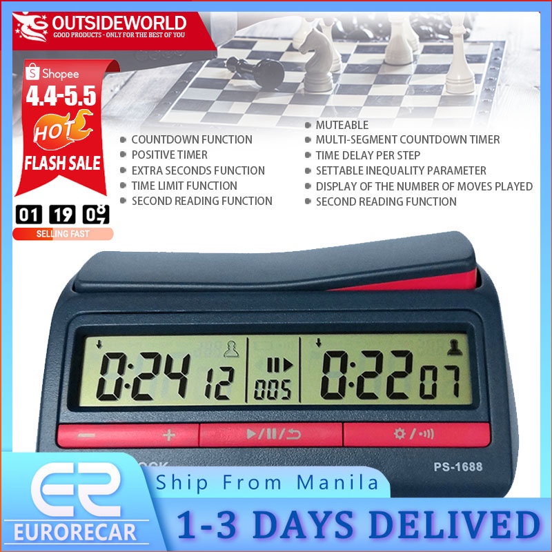 Chess Clock Chinese Chess / Go / Chess Games Timer Clock Game Timer ...