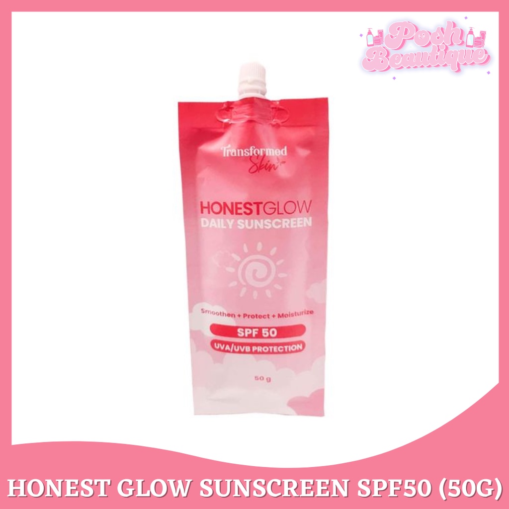 HONEST GLOW SUNSCREEN 50G | Shopee Philippines