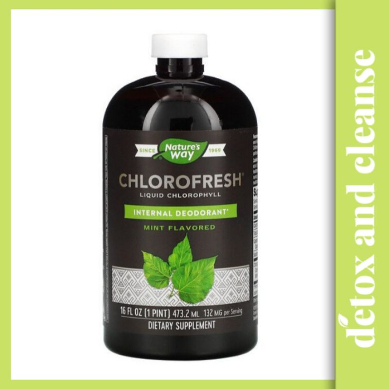 Detox & Cleanse | Nature's Way Chlorofresh, Liquid Chlorophyll, Mint ...