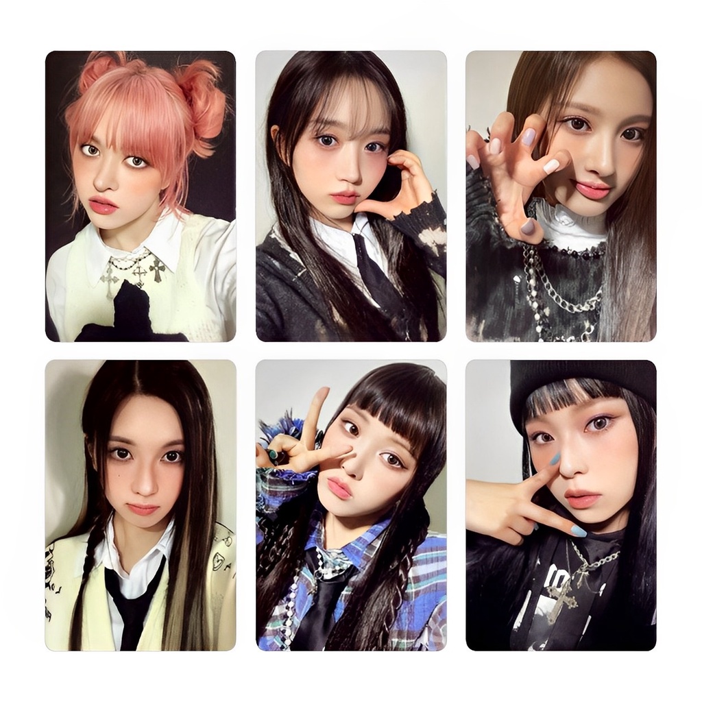 6pcs/set NMIXX Mini 1st Album EXPERGO Photocards Lomo Cards Kpop ...