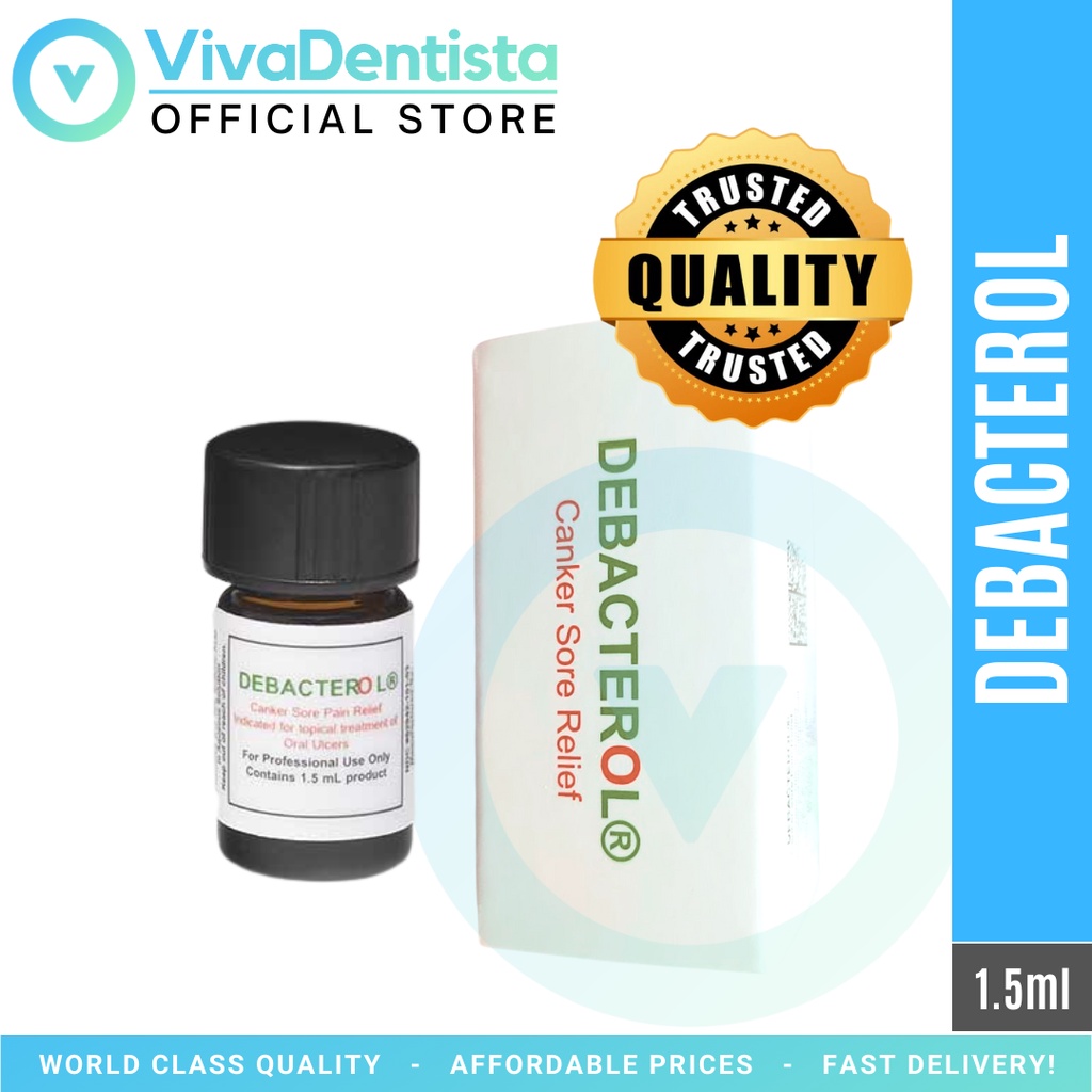 Debacterol Pain Relief (1.5 mL) pang Singaw | Shopee Philippines