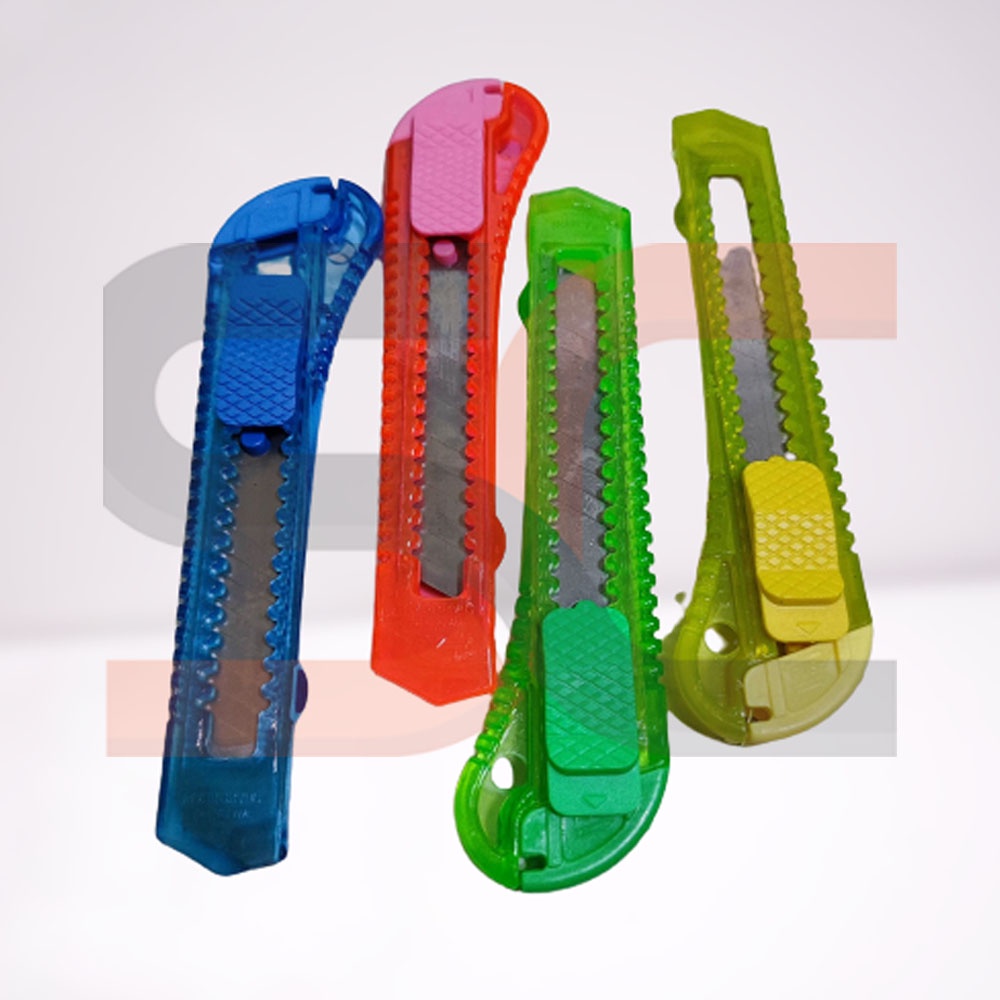 Retractable Blade Cutter Handheld Random Color Sharp Cutter Knife ...